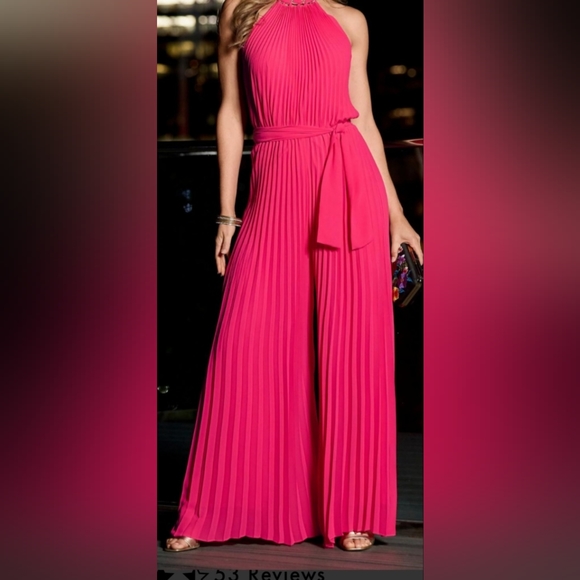 Boston Proper | Pants & Jumpsuits | Fuchsia Jumpsuit Beautifully ...